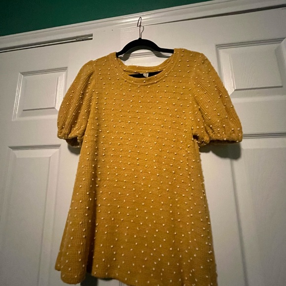 Hayden | Tops | Hayden Mustard Puff Sleeve Womens Top Medium | Poshmark